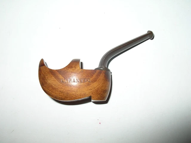 PIPE EN BOIS sculptée en forme de sabot marquée FOYARD CARANTEC ...