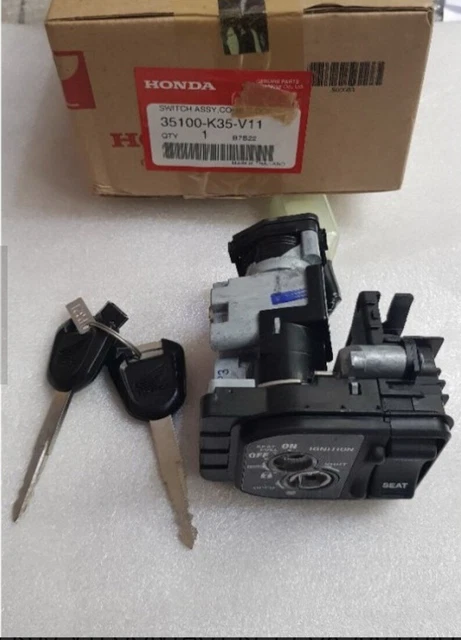 GENUINE HONDA PCX125 2015 2016 2017 Ignition Barrel Switch Lock + Keys ...