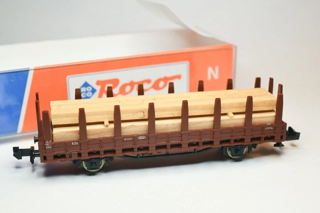 ROCO SPUR N Konvolut 5 Güterwagen DB Epoche 3, sehr gut, mit OVP EUR 55 ...