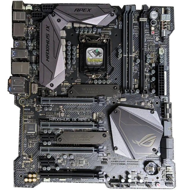 ASUS ROG MAXIMUS IX Apex Z270 Motherboard LGA1151 6th 7th Gen Used £370 ...