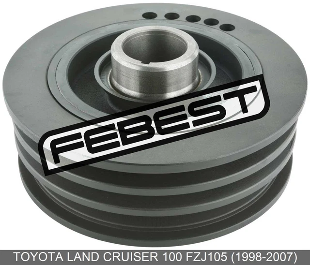 CRANKSHAFT PULLEY ENGINE For Toyota Land Cruiser 100 Fzj105 (1998-2007 ...