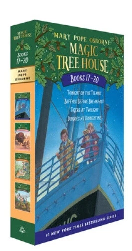 MAGIC TREE HOUSE Volumes 17-20 Boxed Set: The Mystery of the Enchanted ...