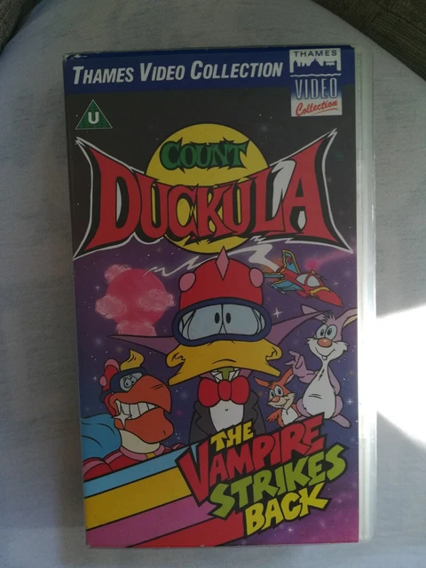 COUNT DUCKULA - The Vampire Strikes Back (VHS) Thames Video Store. £0. ...