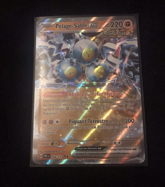 CARTE POKÉMON PELAGE-SABLÉ ex 056/131 Évolutions Prismatiques EV 8,5 FR ...