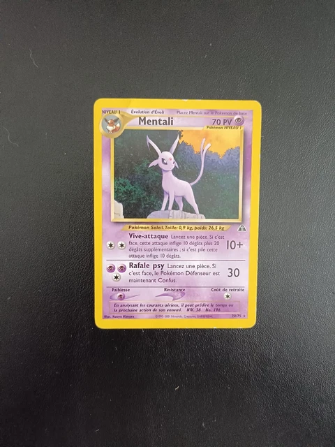 CARTE POKÉMON MENTALI 20/75 Rare Neo Discovery Wizards EUR 3,50 ...