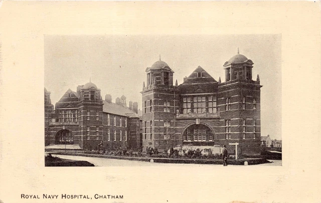 CHATHAM KENT UK Royal Navy Hospital~Arcadia Bazaar Series Postcard $18. ...