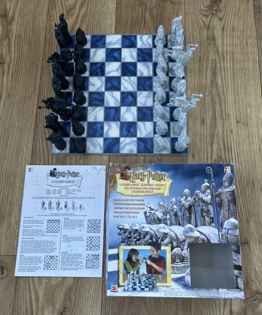 MATTEL HARRY POTTER Wizard Chess Set Vintage Board Game Complete 2002 £ ...