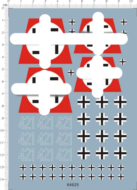 1/350 WWII GERMAN Bismark battleship Model Markings Water Slide Decal ...