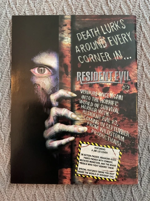 RESIDENT EVIL #2 The Official Comic Book Magazine 1st Print Wildstorm ...