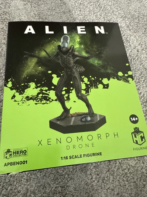 A SEALED ALIEN and Predator Collection Xenomorph Drone Figure 1:16 ...