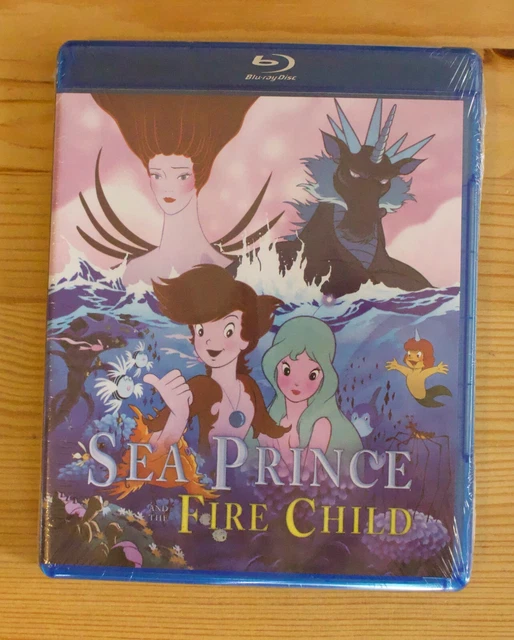 THE SEA PRINCE and the Fire Child Blu-ray Discotek Anime Brand New Rare ...