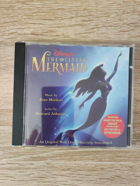 DISNEY'S THE LITTLE Mermaid Original Soundtrack CD Album, 23 tracks ...