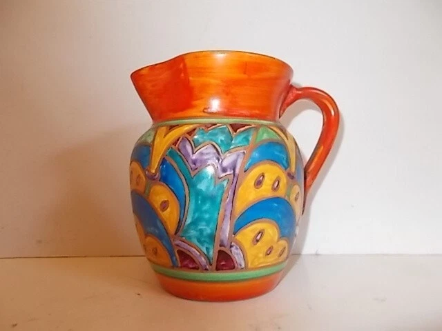 JOYOUS POTTERY BROADSTONE Pottery Dorset Rare Canford Pattern Art Deco ...