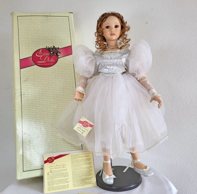PORZELLANPUPPE / Ute Kase Lepp / Künstlerpuppe / Top Zustand / Größe 65 ...