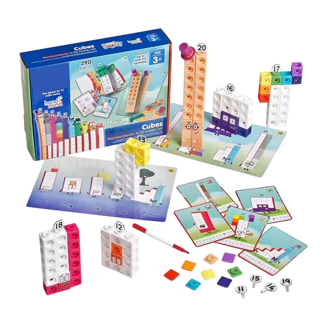 Learning Resources Numberblocks Mathlink Cubes 11 20 Activity Set £33 79 Picclick Uk