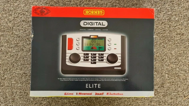 HORNBY R8214 DIGITAL Elite DCC Controller Control Unit Command Station ...