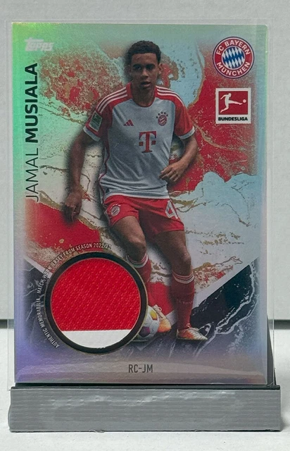 JAMAL MUSIALA RELIC Card - Topps Match Attax Bundesliga 2023/2024 EUR ...