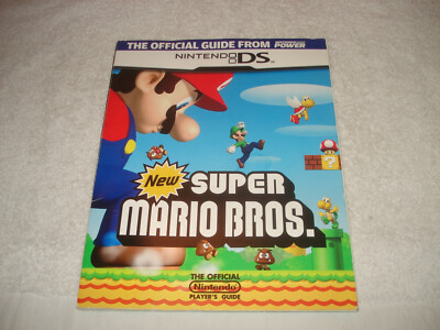 SUPER MARIO BROS. Official Strategy Premiere Guide Book Nintendo Power ...