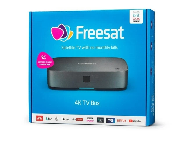 FREESAT BOX UHD 4K Smart Set Top Box Brand New Free To Air Tv £192.99 ...