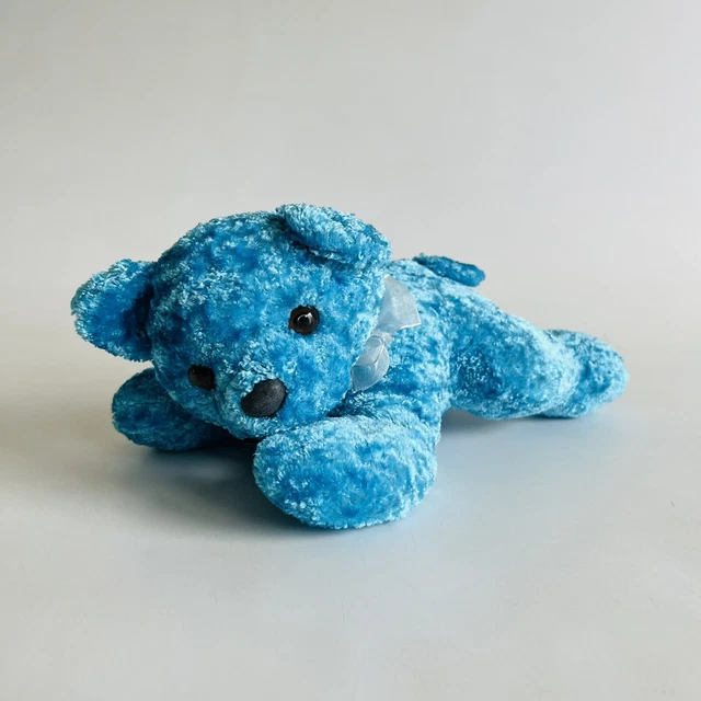 PMS SOFT TOY Cuddly Plush Blue Teddy Bear Stuffed Animal Plushie 9” £7. ...