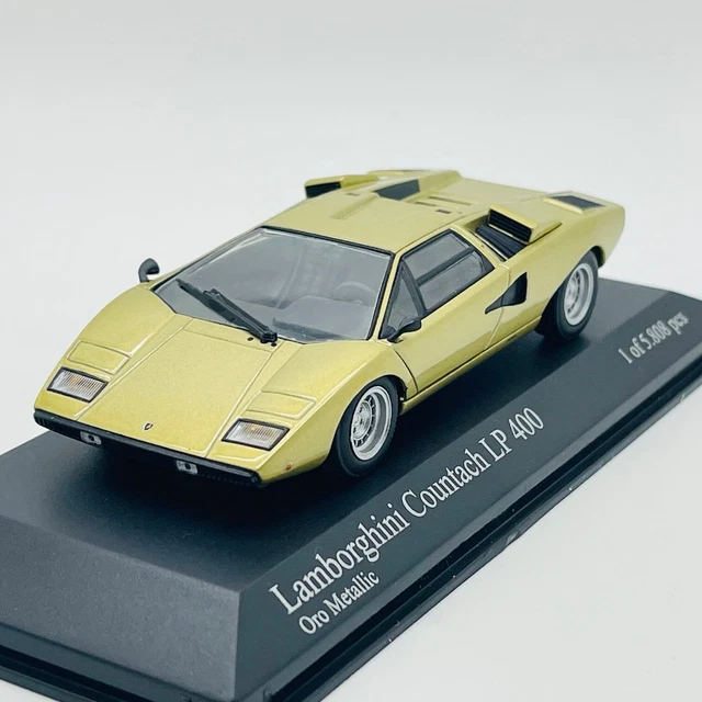 MINICHAMPS 430103100 LAMBORGHINI Countach LP 400 Gold 1.43 EUR 99,00 ...