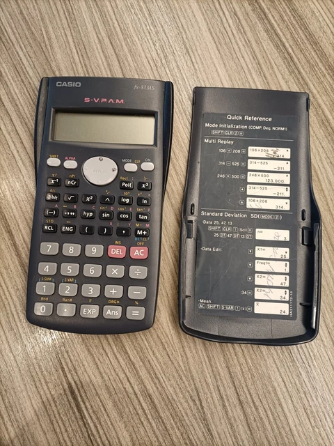CASIO SCIENTIFIC CALCULATOR fx 83 ms £3.84 - PicClick UK