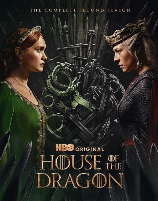 HOUSE OF THE Dragon: Season 2 [18] (DVD 4-discs) Box Set new sealed ...