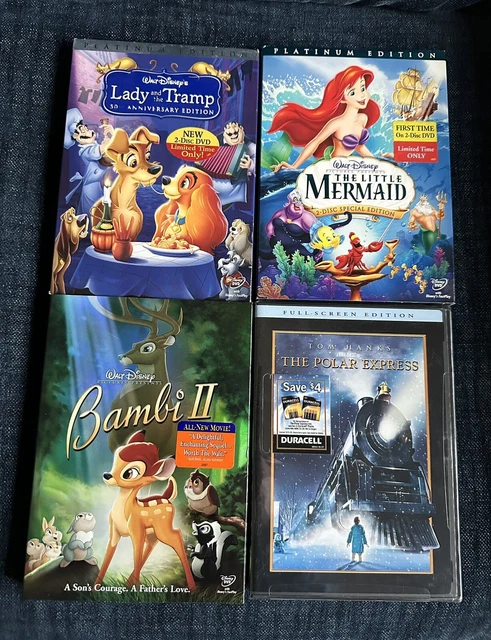 DISNEY/WARNER BROS DVD Lot Of 4 - FREE SHIPPING £26.00 - PicClick UK
