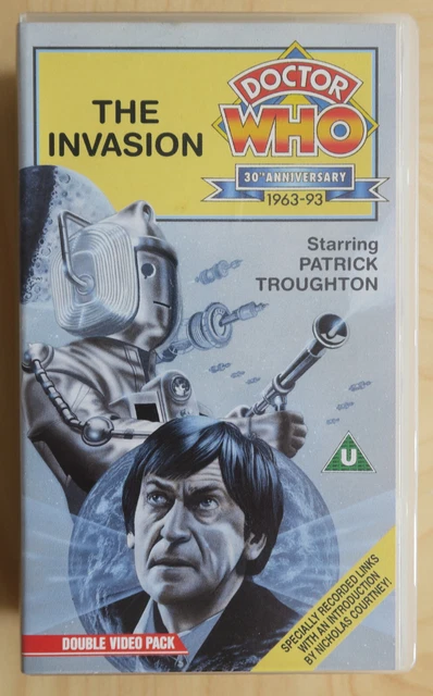 DOCTOR WHO THE Invasion BBC VHS Video BBCV4974 £5.00 - PicClick UK