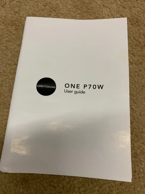 ORBITSOUND ONE P70W Sound Bar Integrated Subwoofer Optical and ...