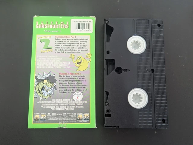 EXTREME GHOSTBUSTERS (VHS 1998) Volumes 1 2 3 Set Columbia/ Tri Star ...