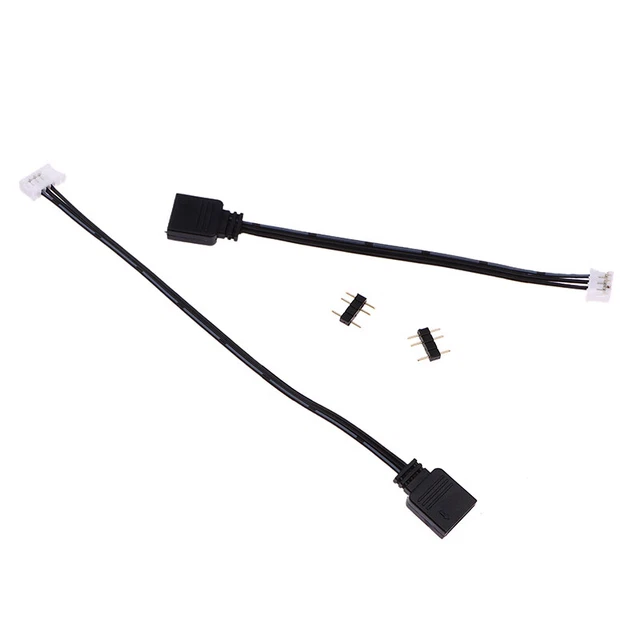 FAN CONTROLLER 5V 3 Pin To 6Pin 4Pin Transfer Adapter Cable 5V ARGB 3P ...