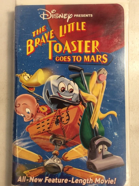 THE BRAVE LITTLE Toaster Goes to Mars VHS 1998 Clamshell Disney VHSshop ...