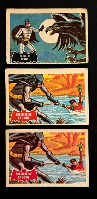 A&BC BATMAN 1966 Black Bat/Red Bat x 3 Cads £0.99 - PicClick UK