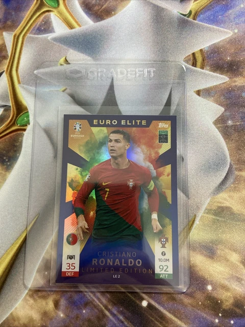 MATCH ATTAX EURO 2024 LE2 Cristiano Ronaldo Euro Elite Limited Edition ...