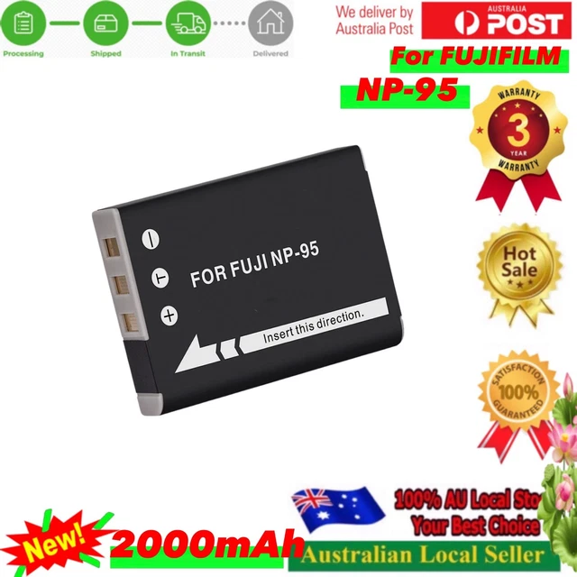 2000MAH NEWS NP-95 NP 95 NP95 Battery For FUJIFILM NP-95 F30 F31 F30fd ...