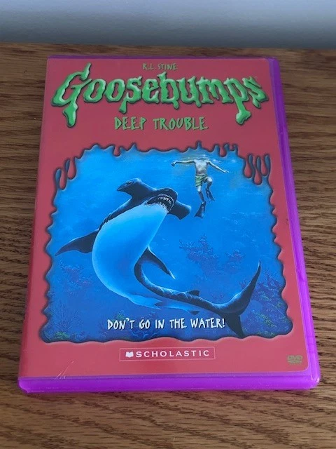 GOOSEBUMPS DEEP TROUBLE DVD (R.L. STINE 1998) 2005 Halloween Horror KEY ...