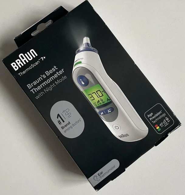 BRAUN THERMOSCAN 7+ Baby / Child Digital Ear Thermometer IRT6525 IRT ...