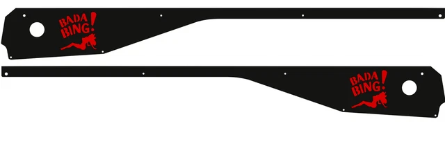 THE SOPRANOS PINBALL Side Rails Armor (stern) mod 1863 $219.99 - PicClick