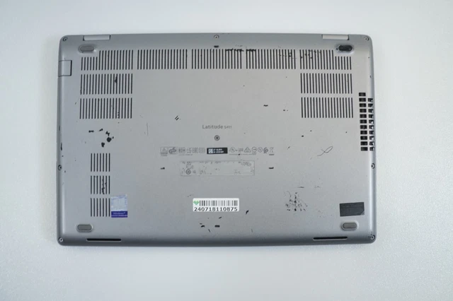 DELL LATITUDE 5411 14" Intel i7-10850H 16GB RAM 256GB SSD Bad BATT No ...