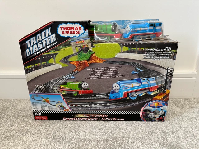 THOMAS & FRIENDS TrackMaster Railway Race Set including Thomas & Percy ...