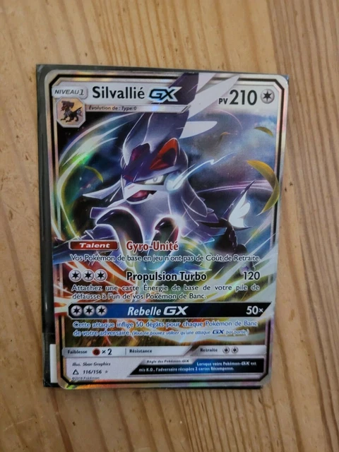 CARTE POKÉMON SILVALLIÉ GX 116/156 SL5 Soleil & Lune Ultra Prisme FR EUR 4,00 - PicClick FR