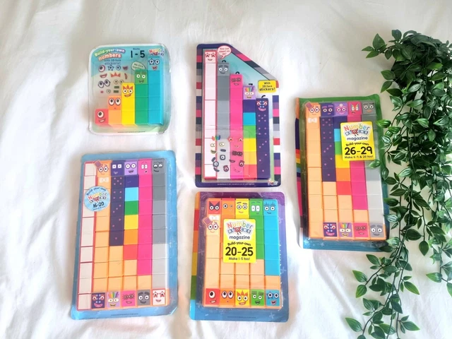 NUMBERBLOCKS LERNBLÖCKE MATHEMATIK, 1-10 16-29 Zahlenblock Mega-Paket ...