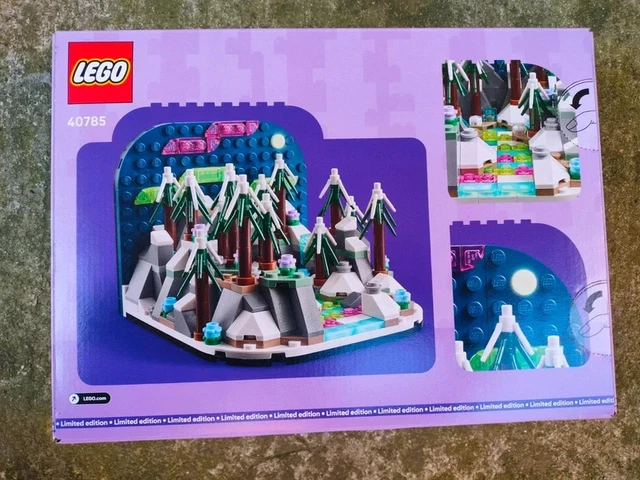 LEGO GWP 2025 set 40785 Northern Lights Diorama - NEW SEALED BOX MINT ...