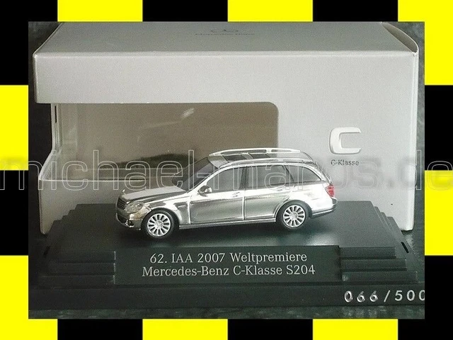 MERCEDES-BENZ C-KLASSE T-MODELL S204 CHROM SONDERMODELL IAA 2007 BUSCH ...