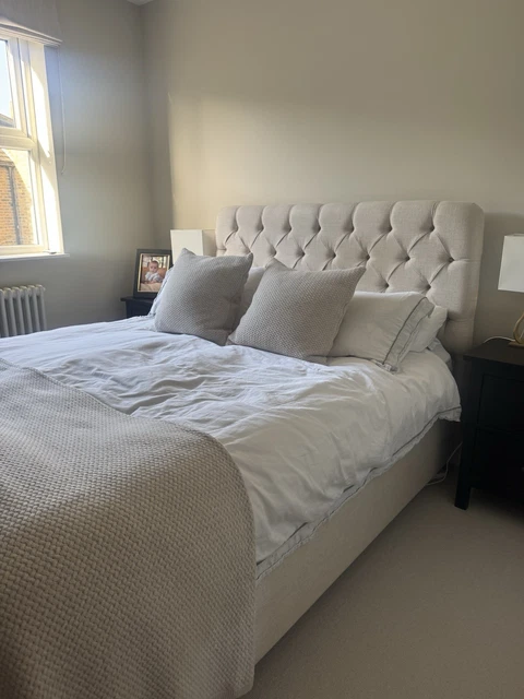 LOAF BILLOW KING Size Bed Thatch House Fabric £363.70 - PicClick UK