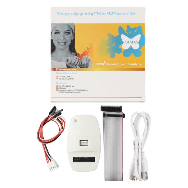 ST-LINK/V2-HOST-KITS DOWNLOAD-PROGRAMMIERUNG EMULATOR Schwimmkabel 20 ...