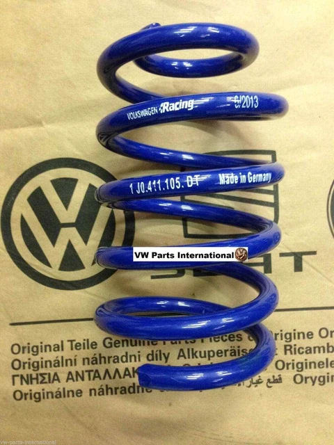 VW GOLF MK4 R32 Front Strut Suspension Spring Genuine NEW OEM ...