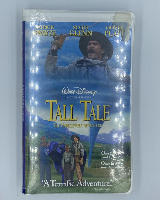 NEW SEALED WALT Disney Tall Tale VHS Movie Patrick Swayze $14.00 ...