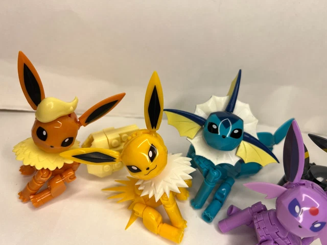MEGA CONSTRUX POKEMON Eevee Evolutions Eeveelution Set Building Blocks ...